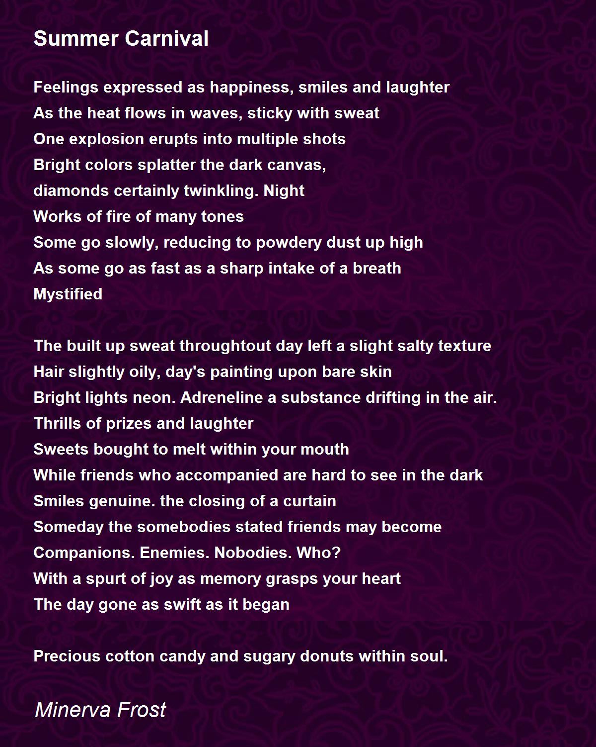 Carnival Poems Quotes