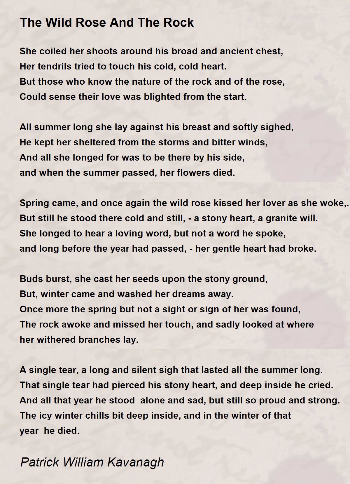 Patrick Kavanagh Poetry Quotes