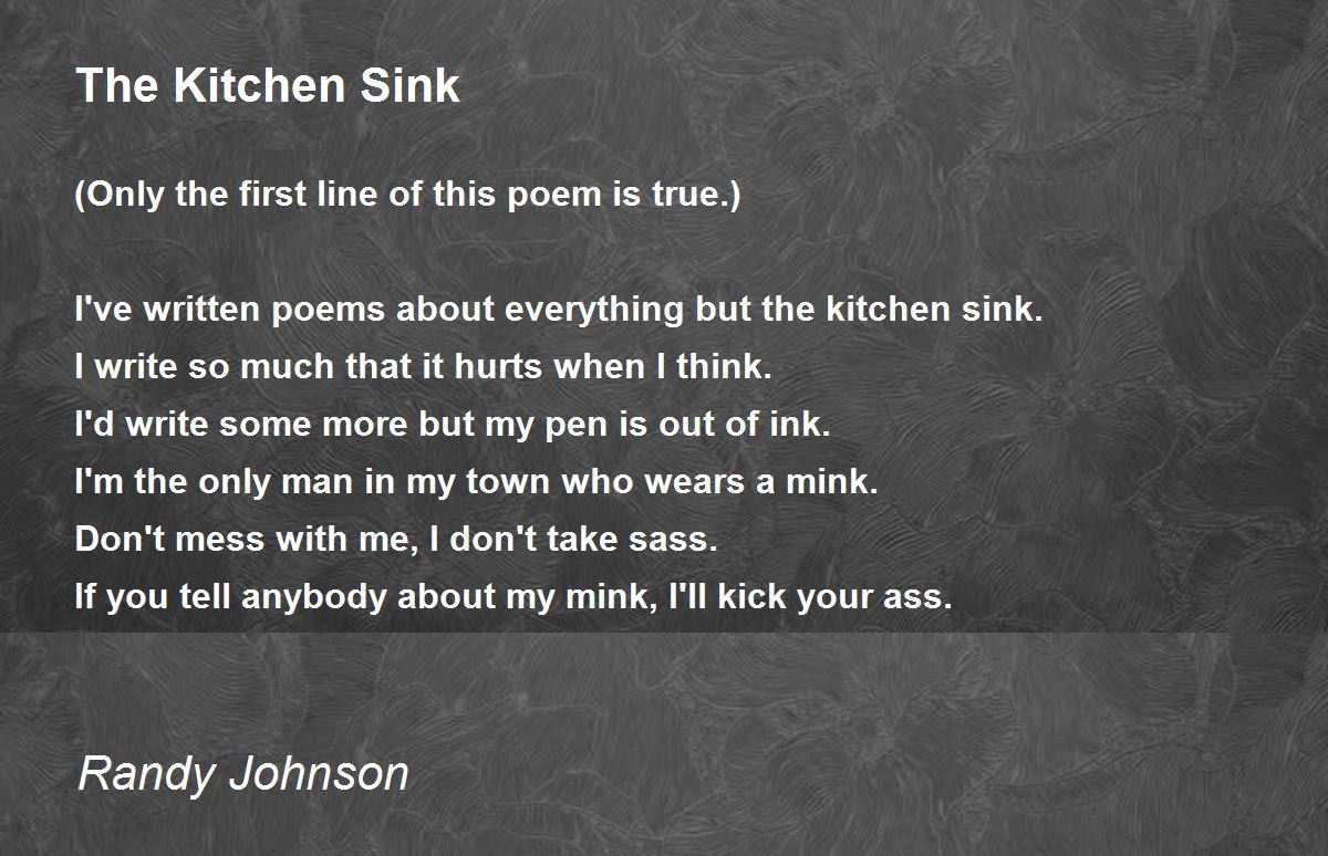 Poem About The Kitchen