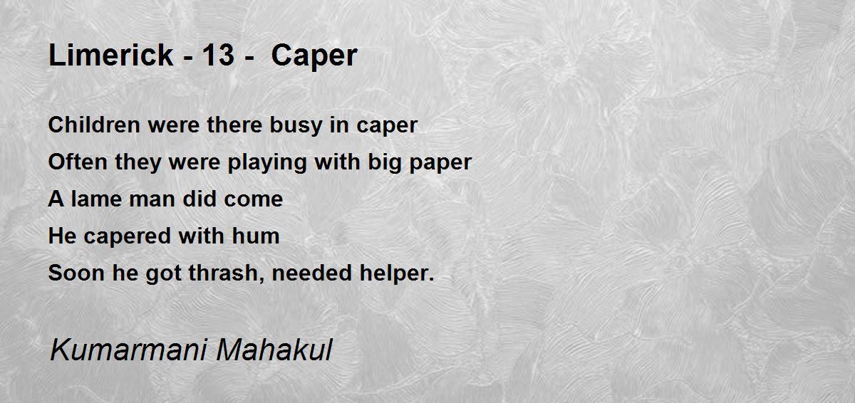 Best Limerick Poems