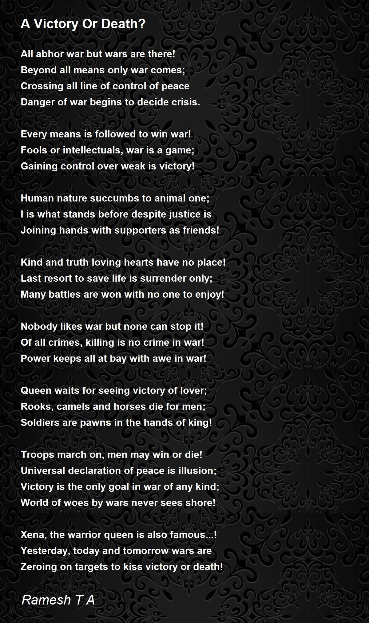 Victory Or Death Quotes
