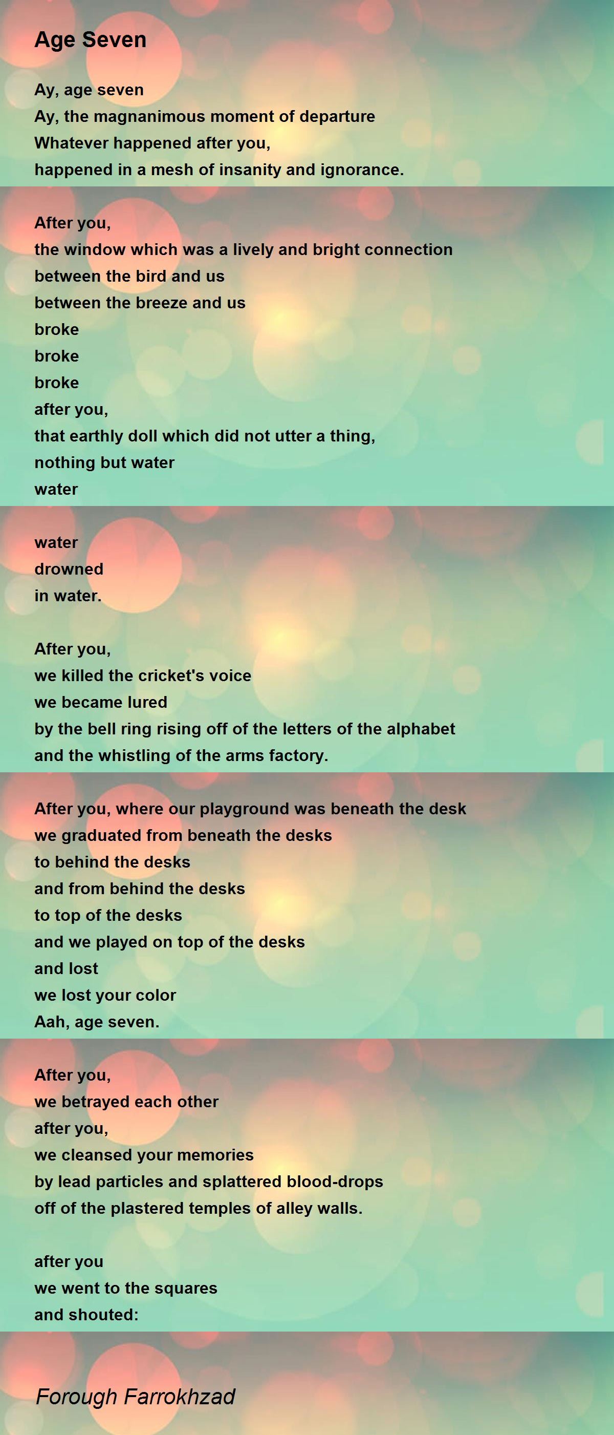 Forough Farrokhzad Quotes