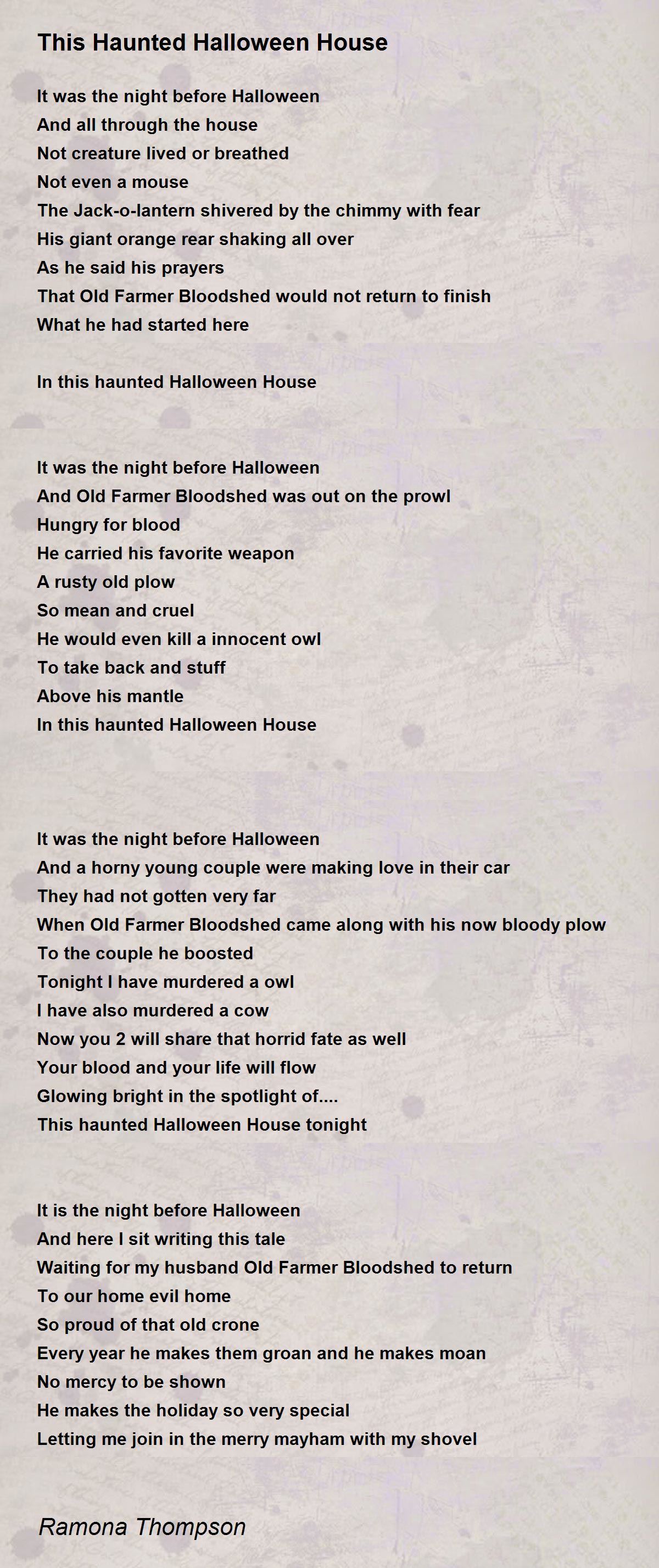 This Haunted Halloween House by Ramona Thompson - This Haunted ...