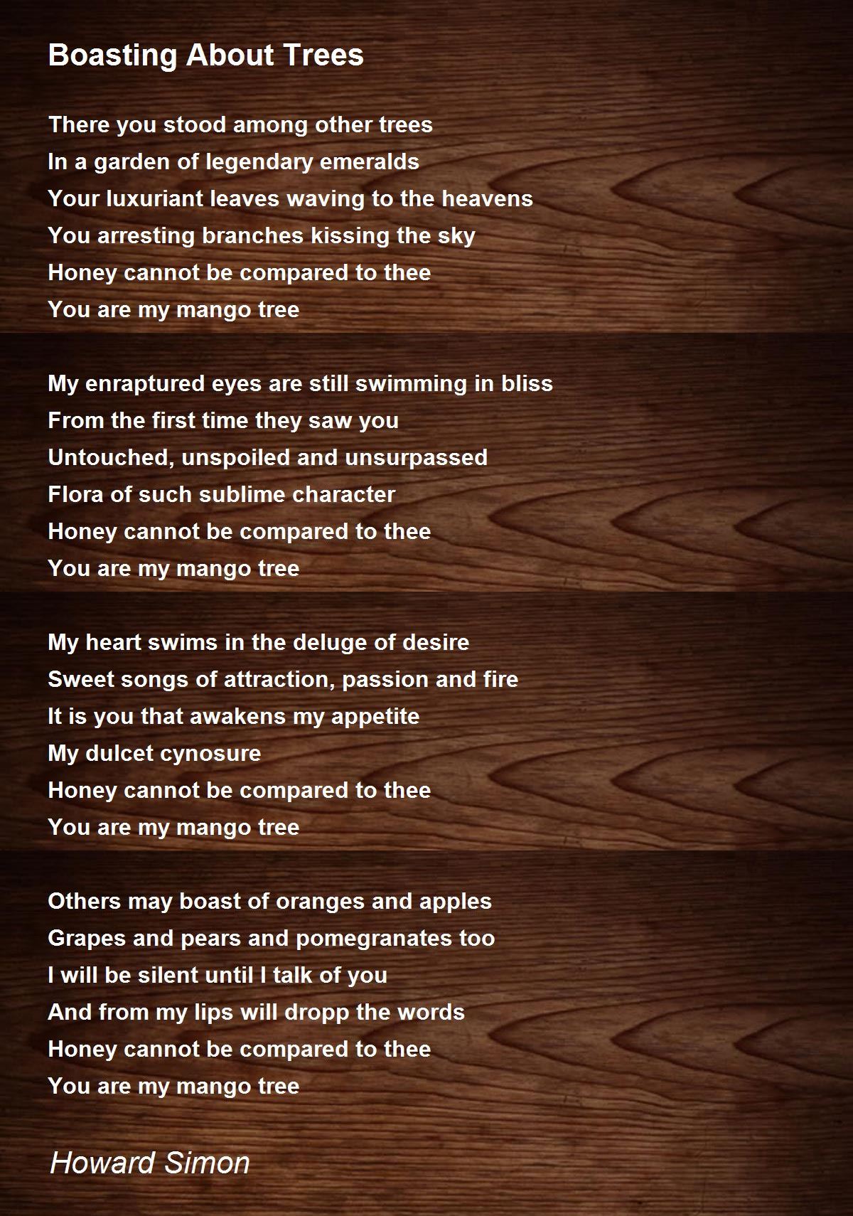 Orange Tree Poem By at Isla Lascelles blog