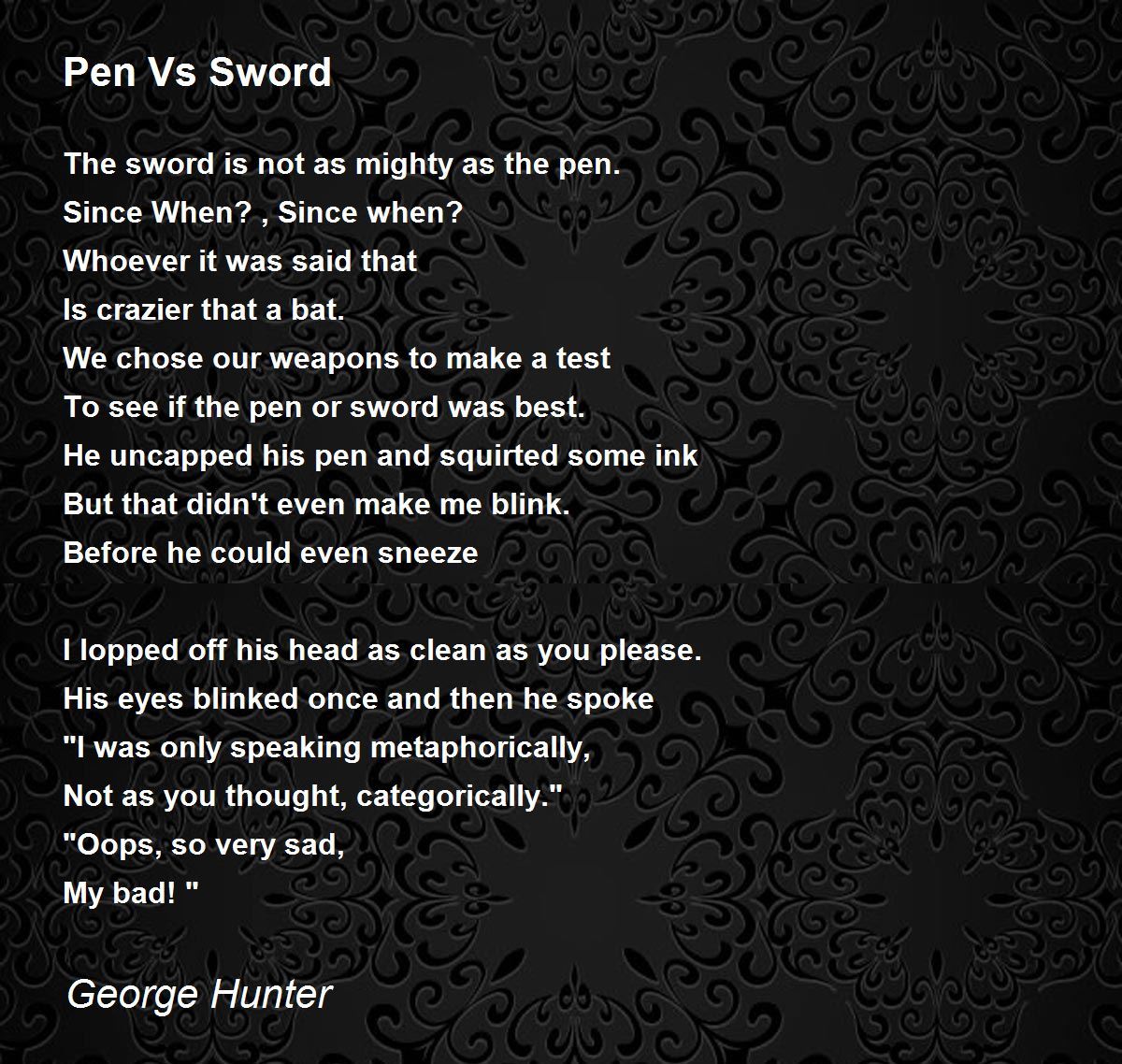 Pen Sword Quotes