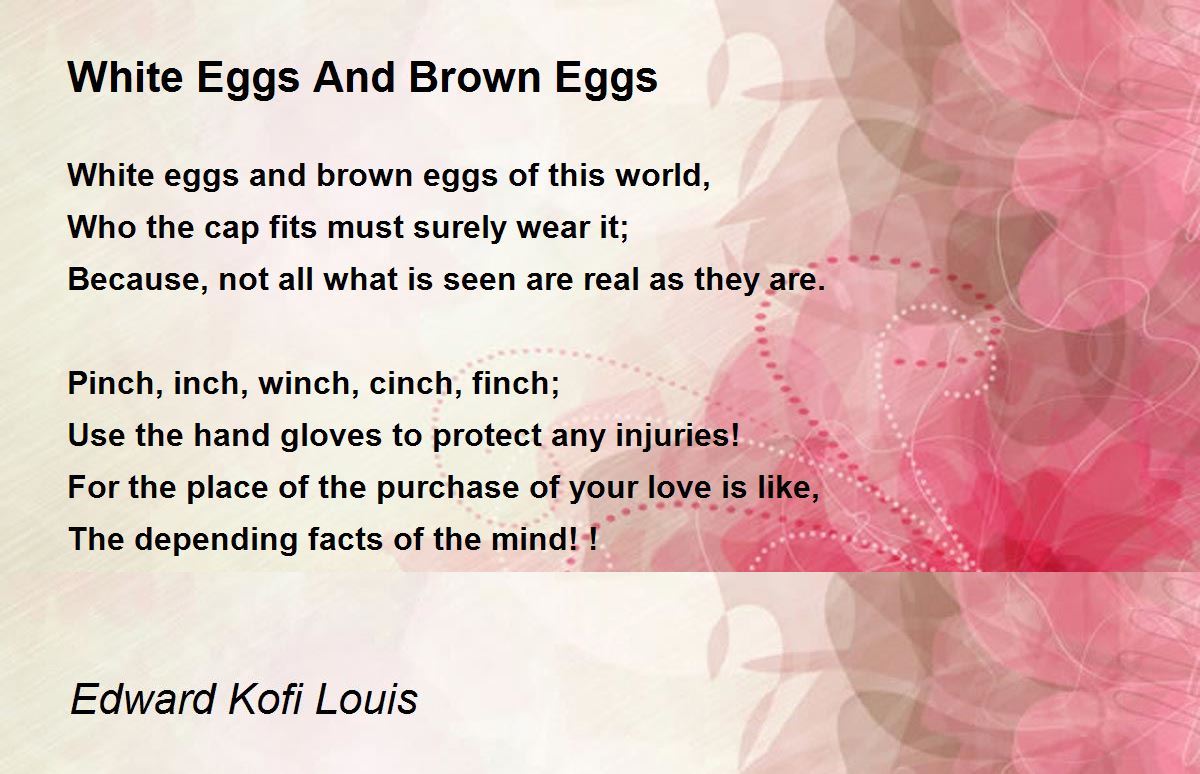Empty Egg Poem