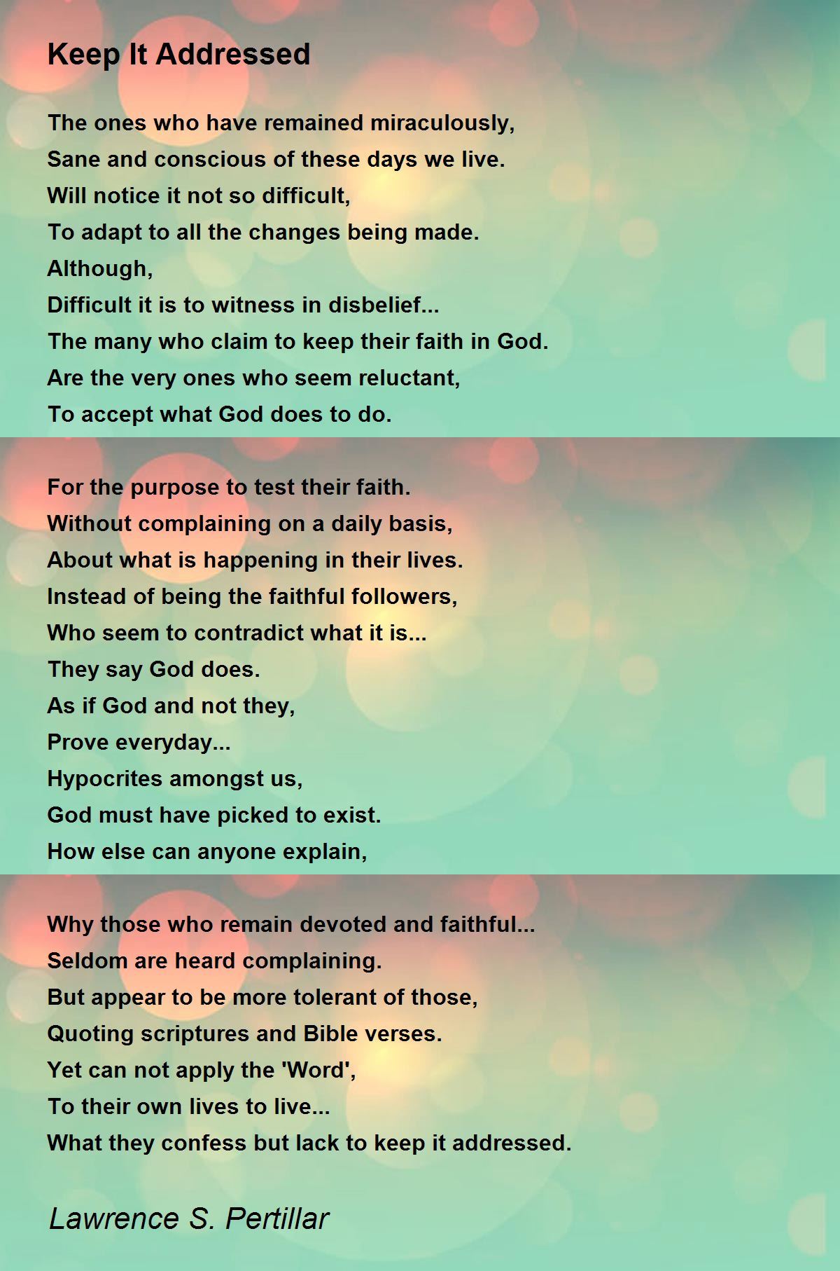 Addressed