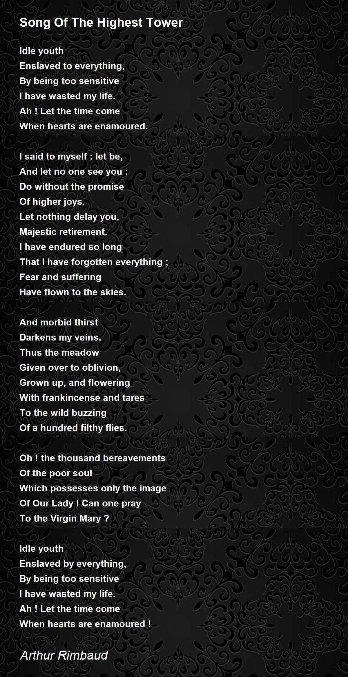 Eternity Poem By Arthur Rimbaud Poem Hunter