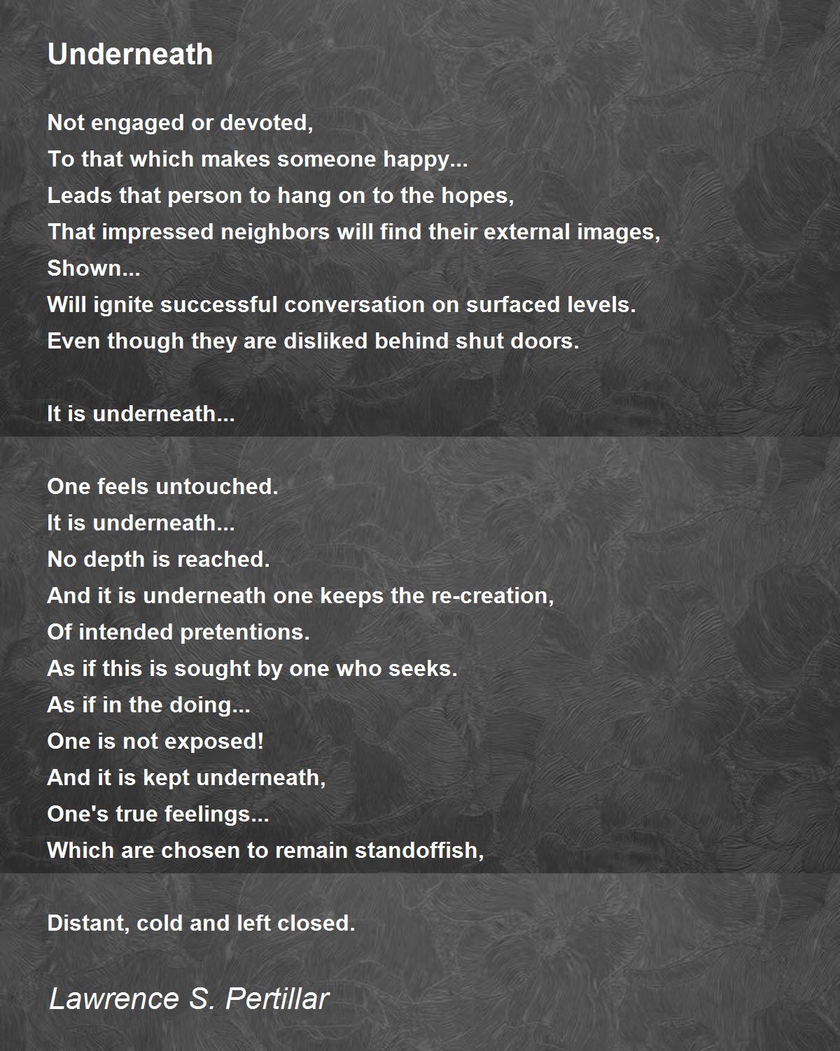 Understatements In Poems