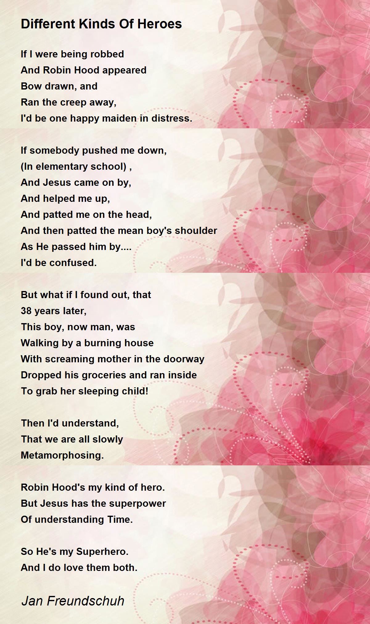 Different Kinds Of Heroes by Jan Freundschuh - Different Kinds Of ...