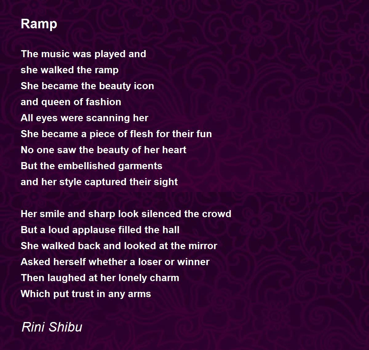 Ramp walk quotes - sapjedream