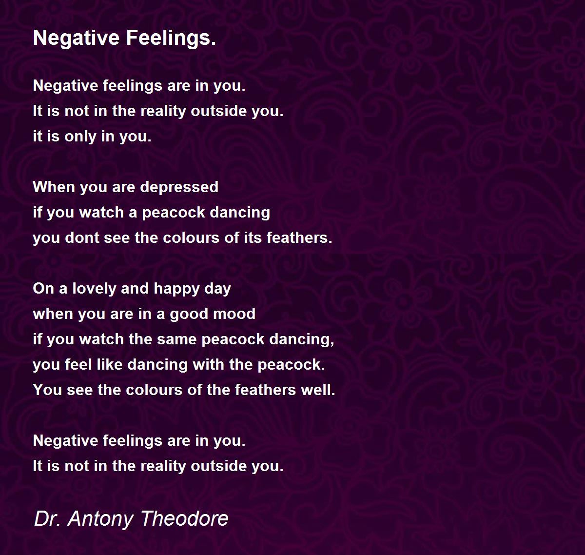 Short Poems About Feelings And Emotions | Sitedoct.org