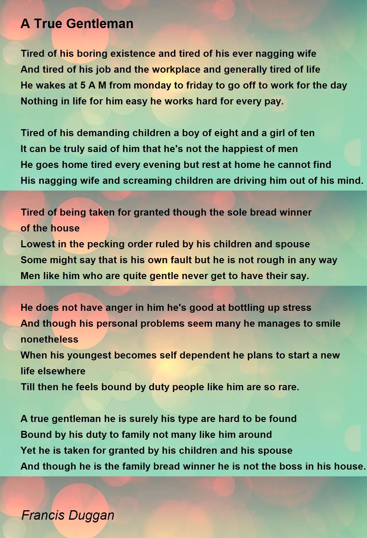 Francis Duggan Quotes