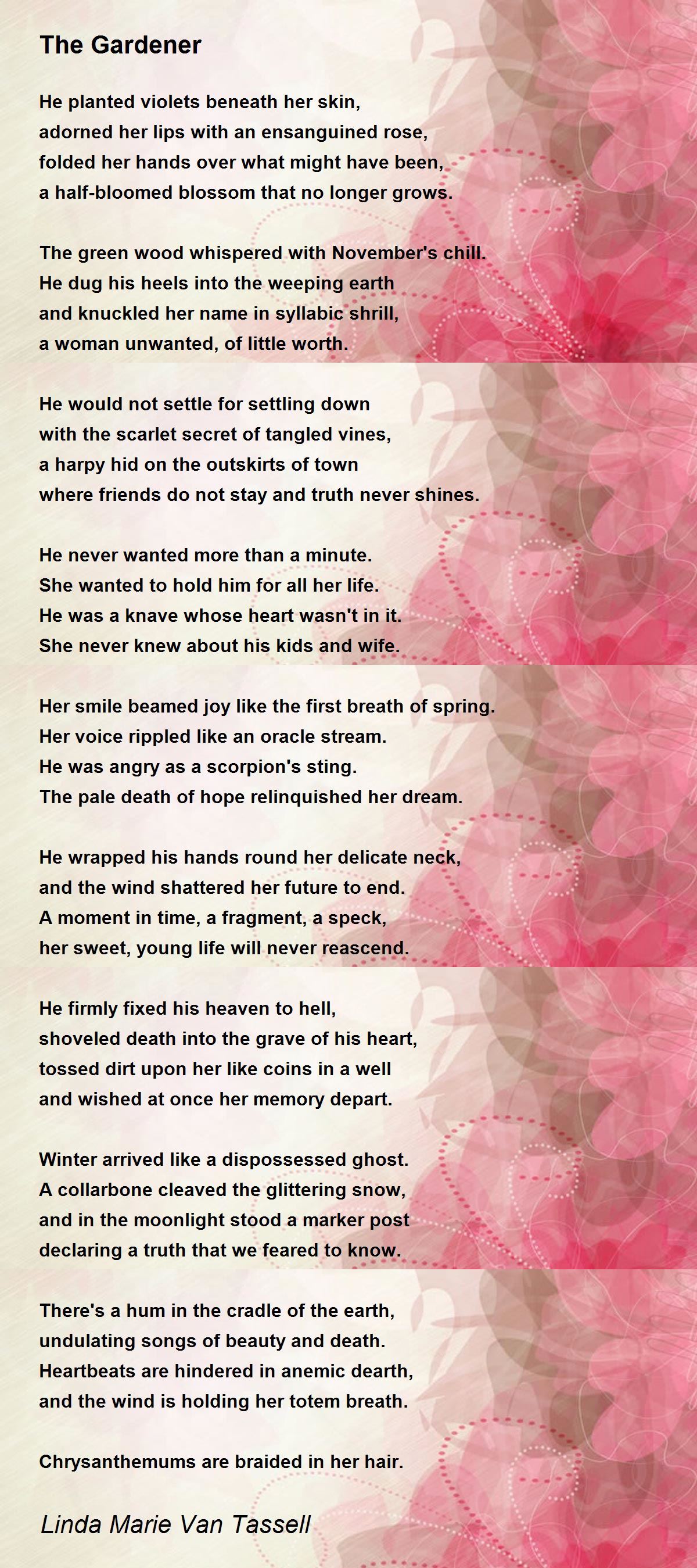 Gardener Poems
