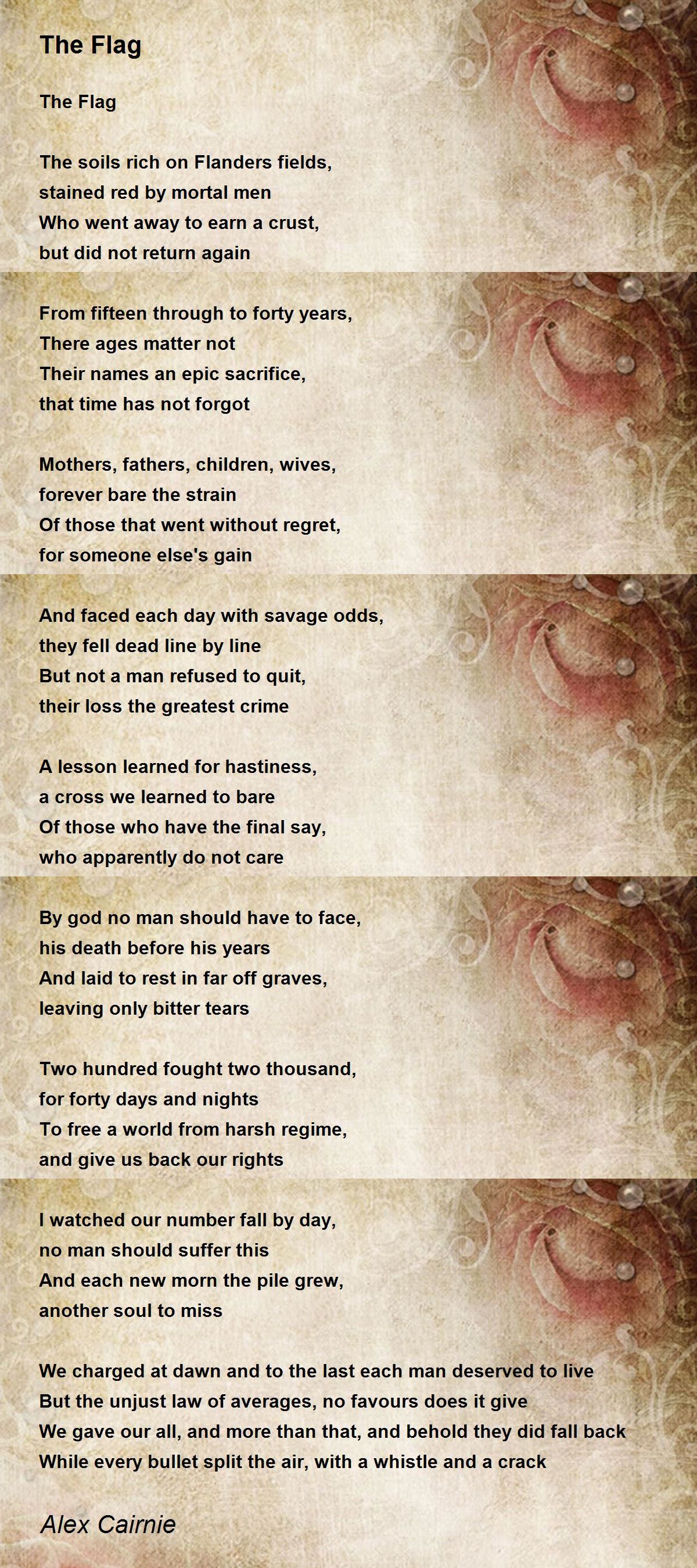 Poems About The Flag