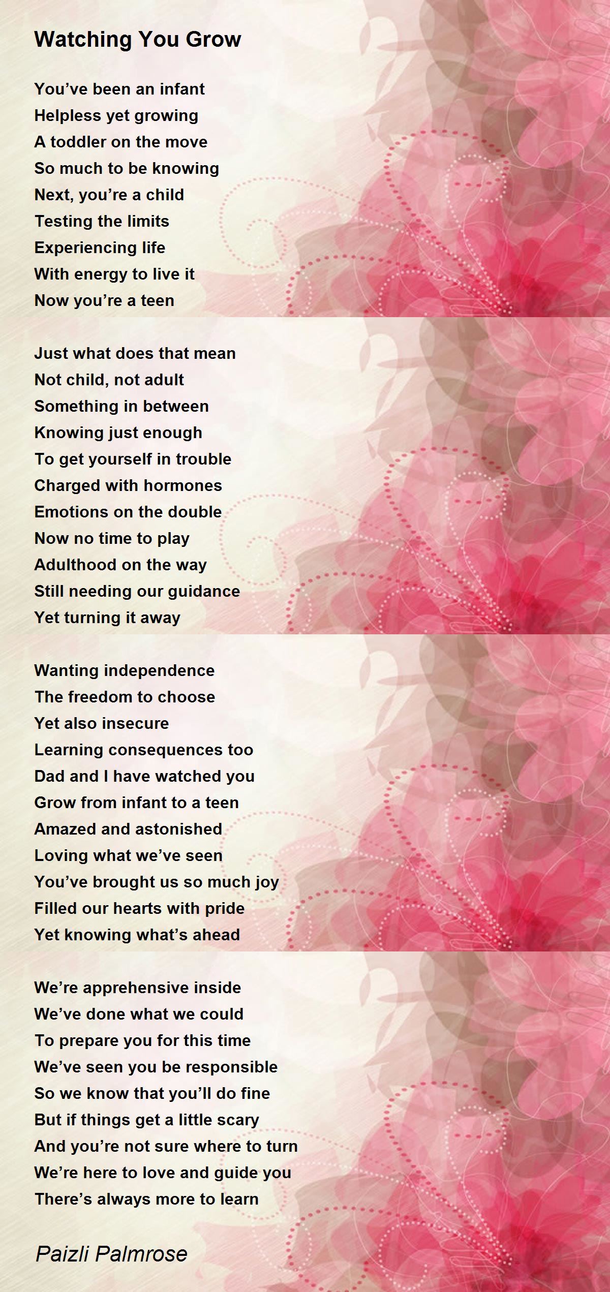 Watching You Grow Quotes
