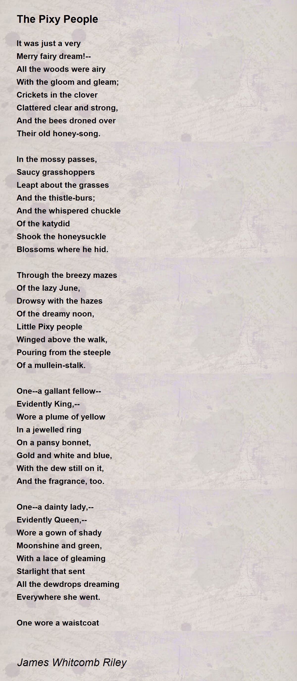 It39sgotto Be Poem By James Whitcomb Riley Poem Hunter