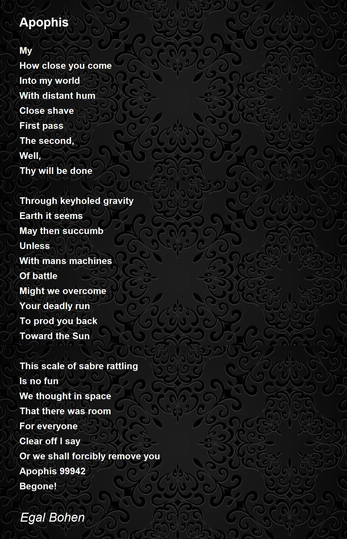Apophis Quotes