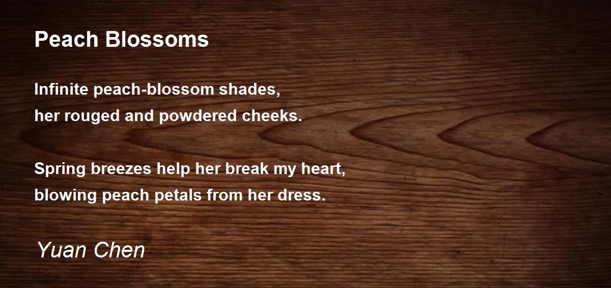 Peach Blossom Poem Analysis | Sitedoct.org