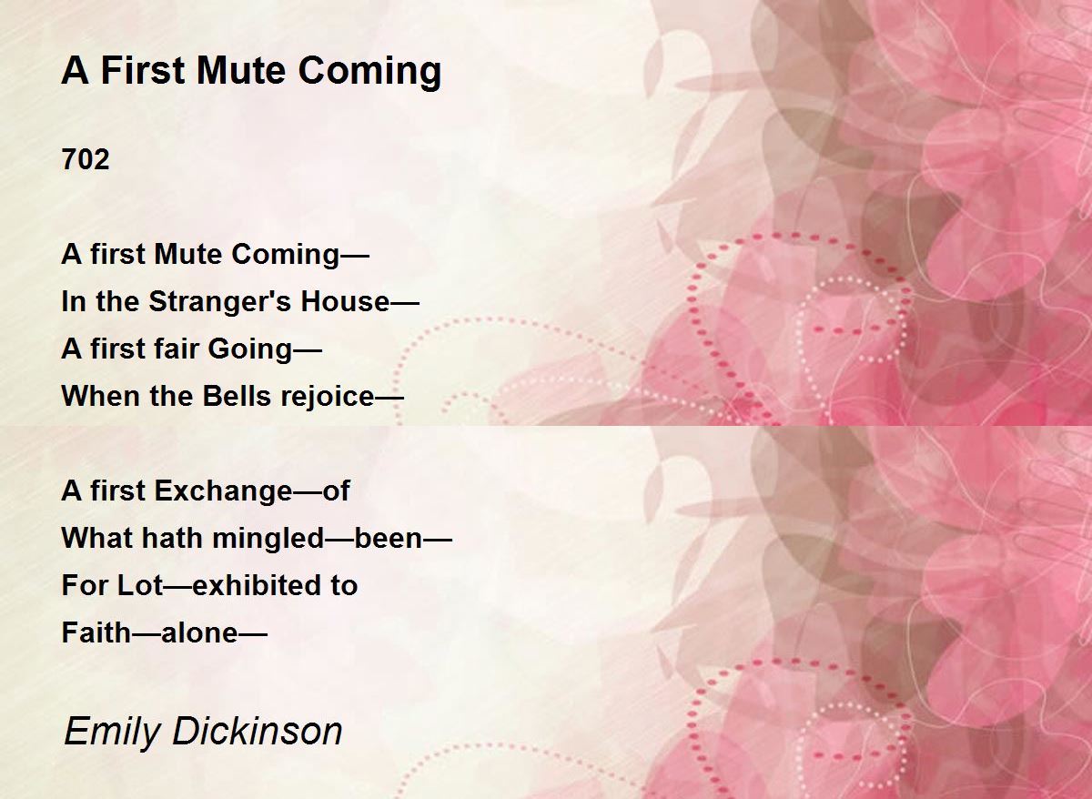 What Are Mutes In Poetry at Faith Fussell blog