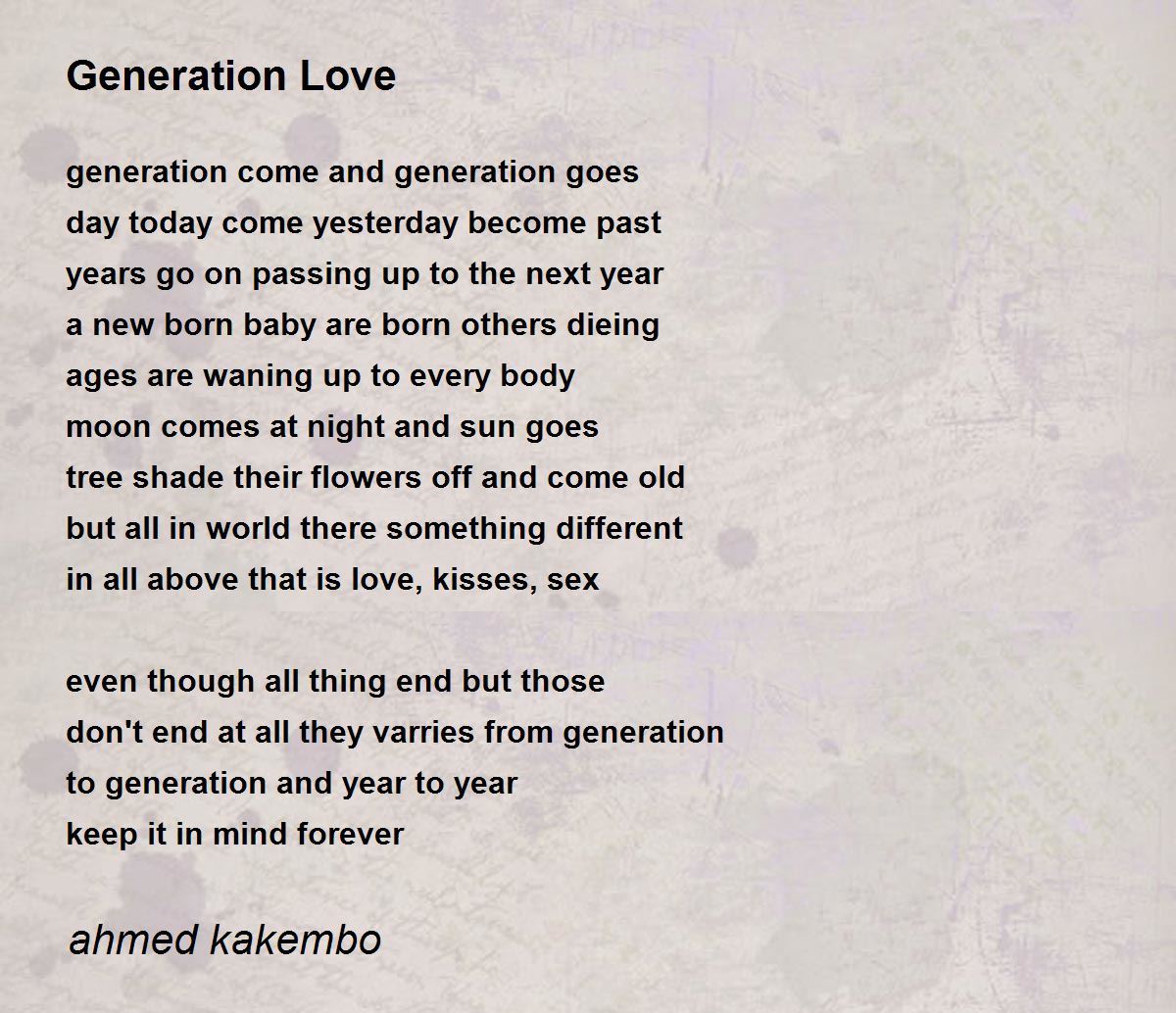 Generational Love Quotes