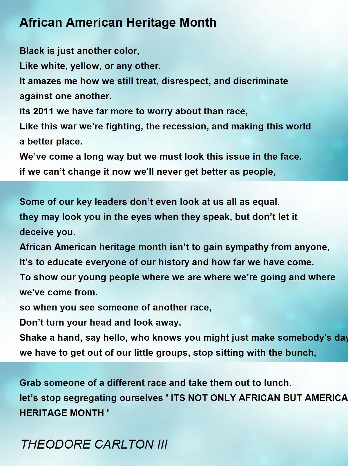 African Heritage Month Quotes