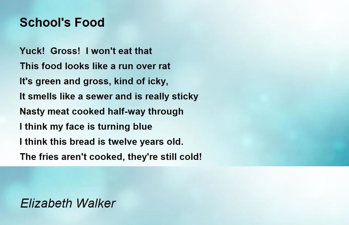 Gross School Lunch Quotes