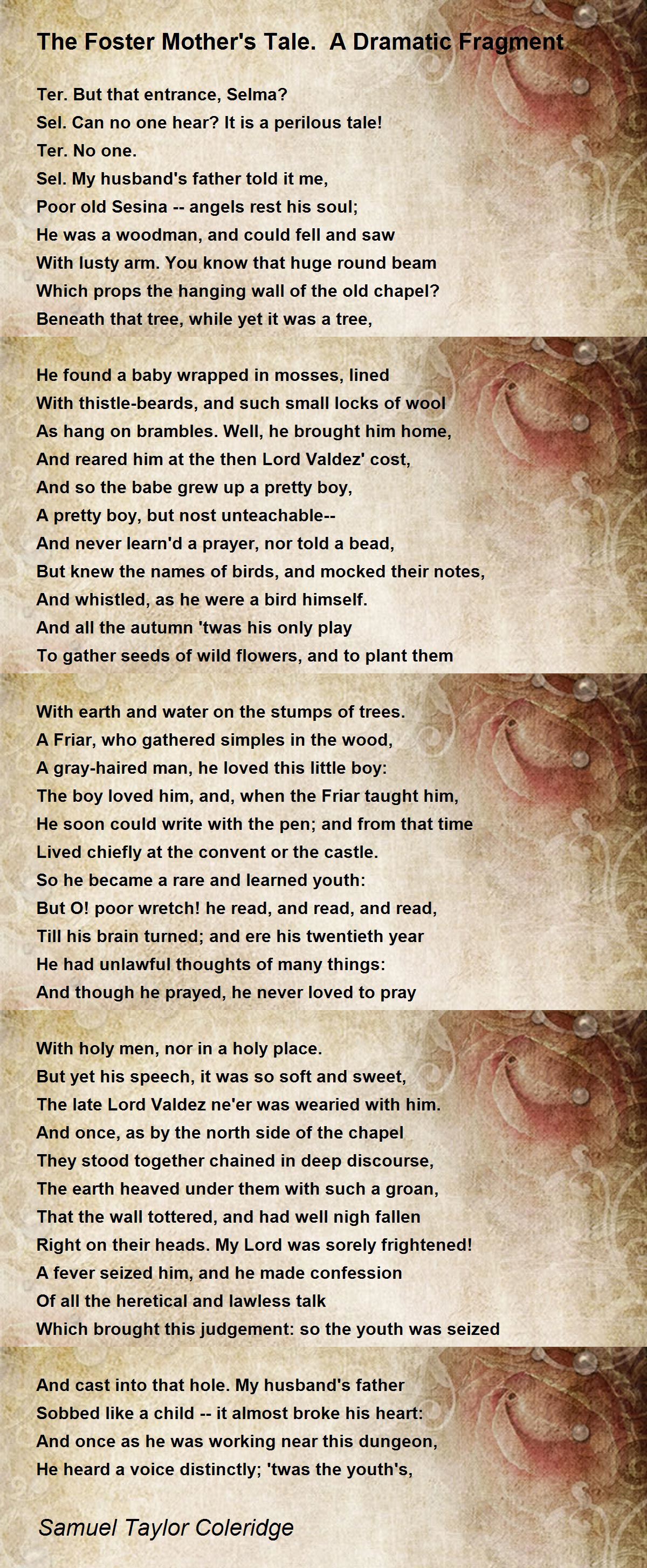 Poems For Foster Parents