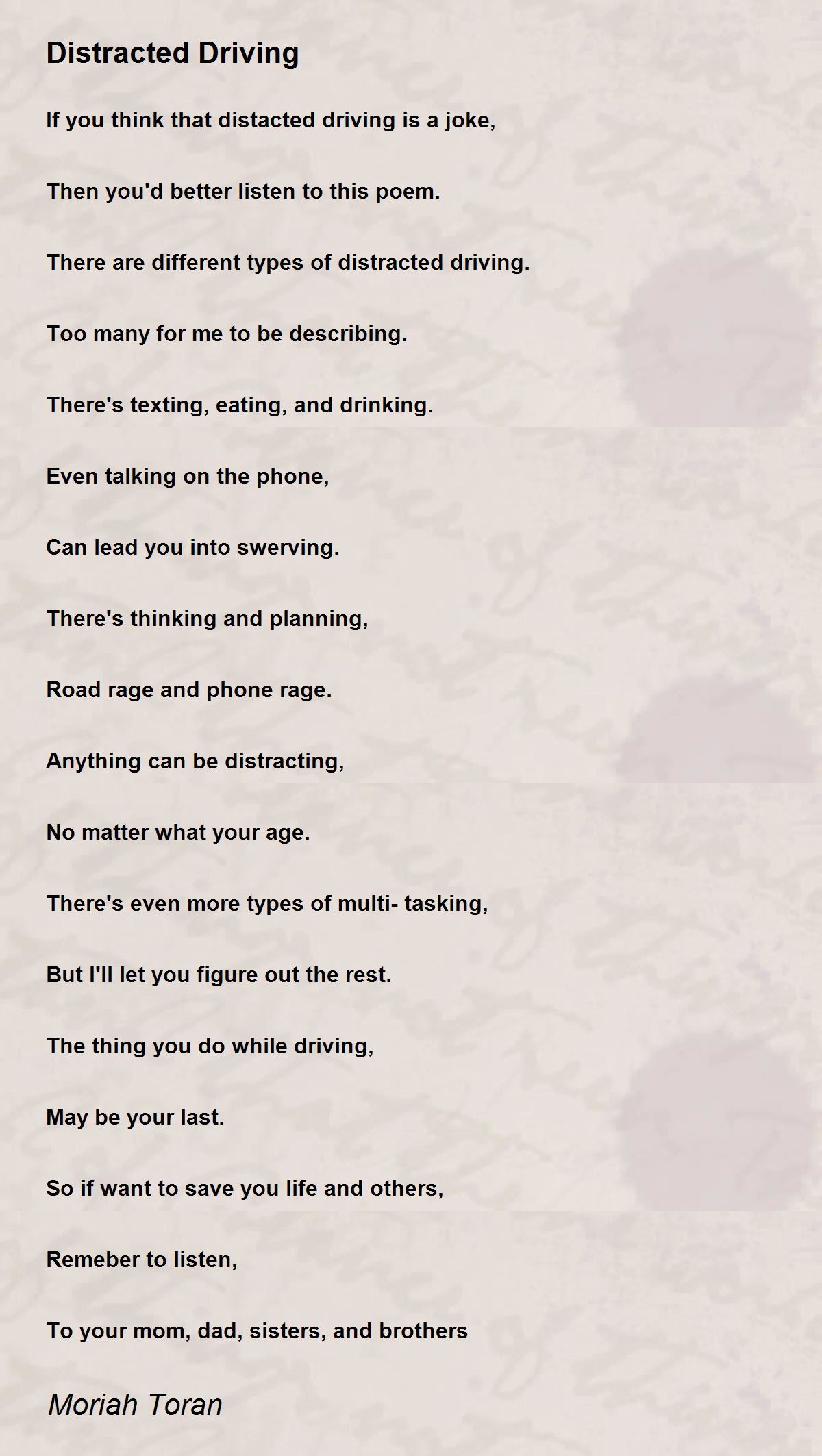 No Distraction Quotes