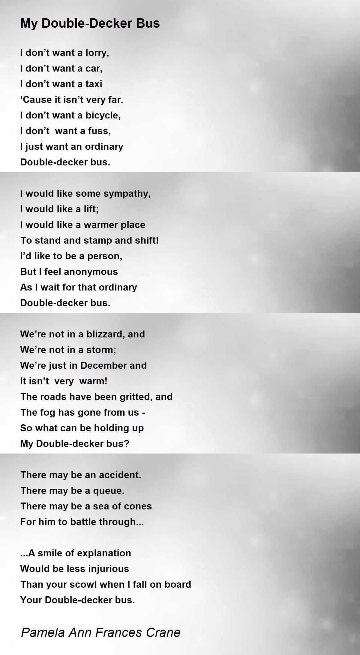 Double Decker Bus Quotes