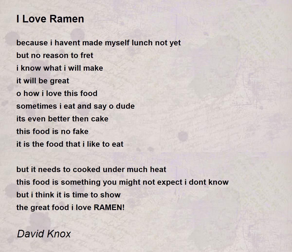 Ramen Love Quotes