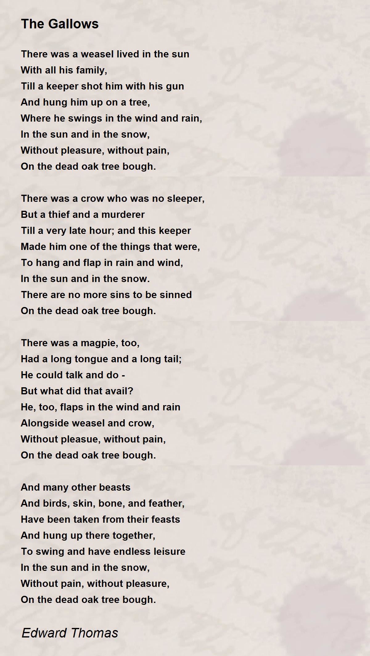 10 edward thomas poetry