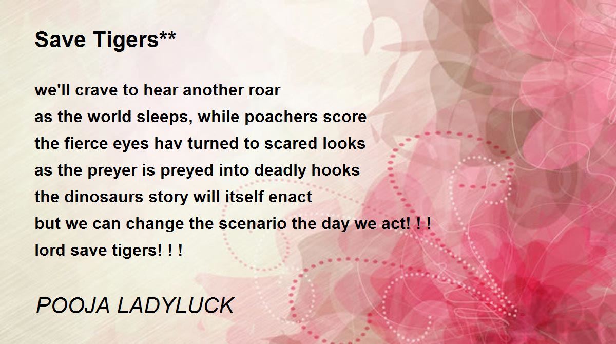 Save Our Tigers Quotes