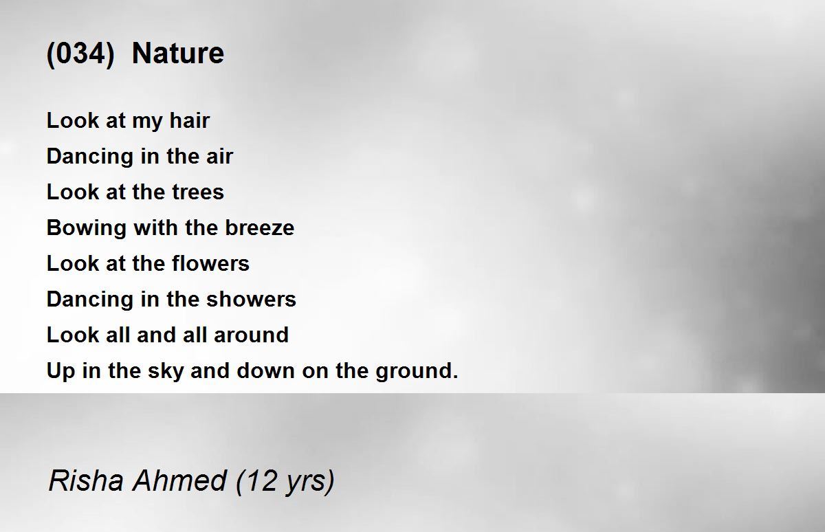 Images Of Nature Poem Illustrations