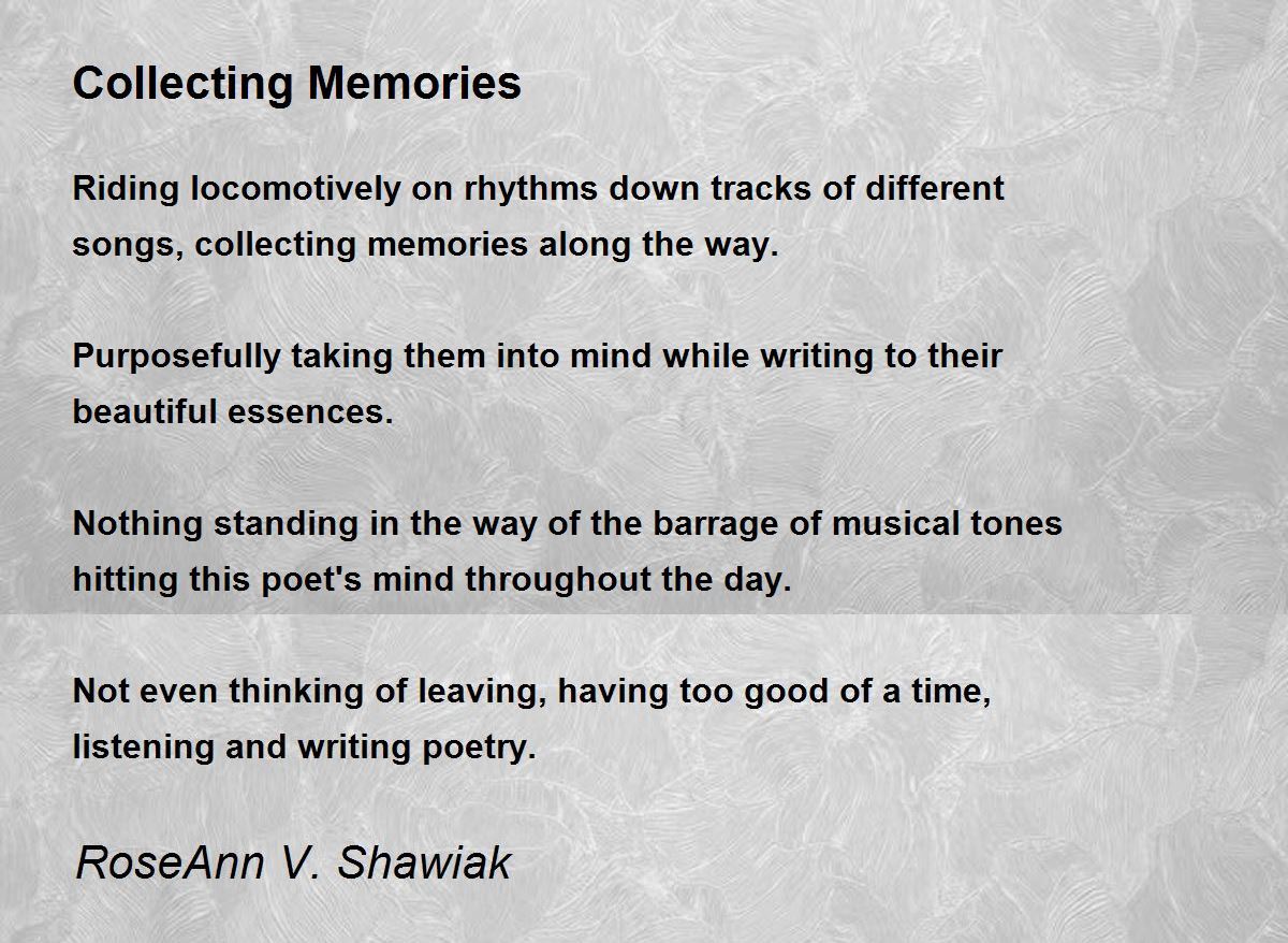 Collecting Memories Quotes