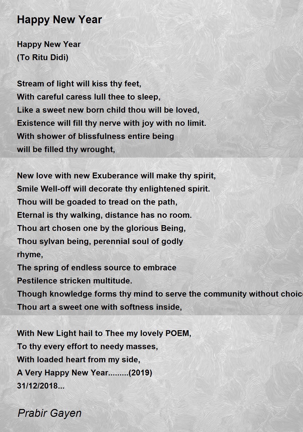 Poems About New Years Day I'm Sorry Poems By Teens
